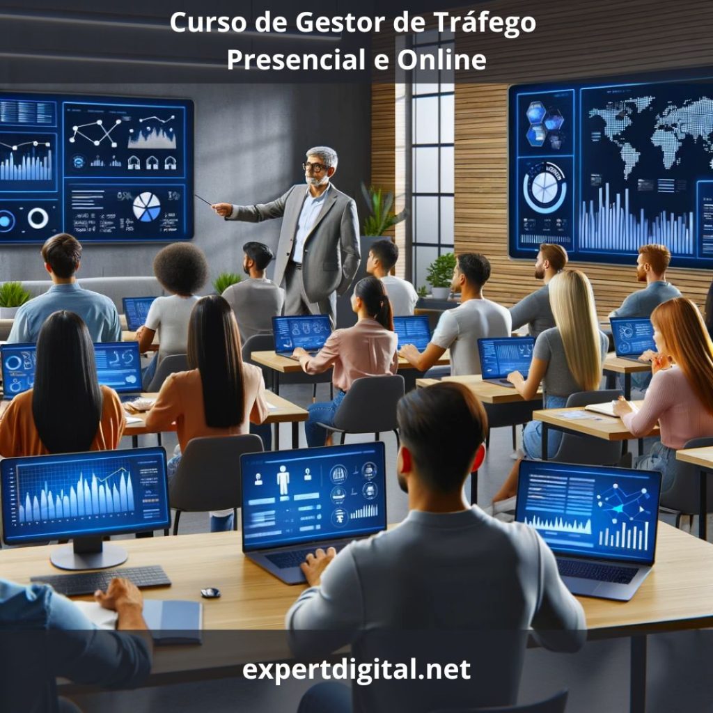 Curso de Gestor de Tráfego - Presencial e Online - Expert Digital